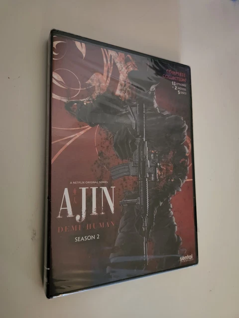 AJIN: DEMI-HUMAN SEASON 2 Complete Collection - DVD Set 13 Episodes And ...