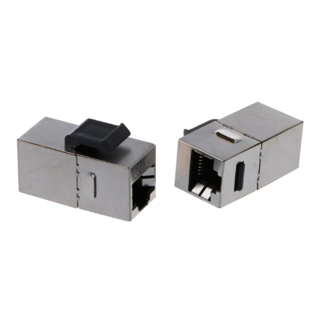 2 PIECES CAT6 RJ45 Keystone Jacks Slim Profile Ethernet Wall Jack Shielded Cat6 $16.16 - PicClick AU