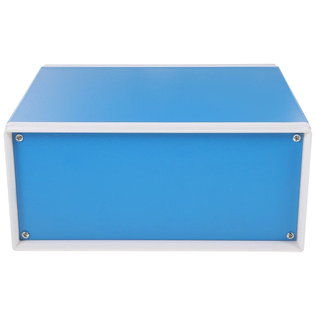 METAL ELECTRONIC JUNCTION Box DIY Electric Enclosure Case Glass Ladle £ ...