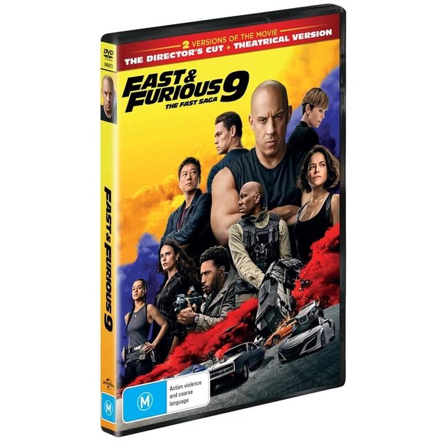 BRAND NEW FAST & Furious 9 : The Fast Saga (DVD, 2021) R4 Movie $16.95 ...