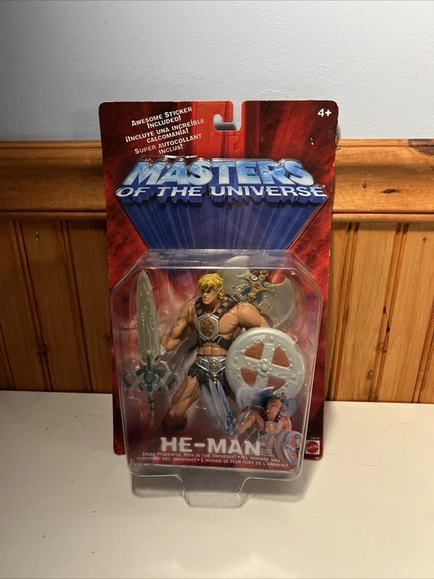 MASTERS OF THE Universe MOTU 200X He-Man Heman 2001 scellé mattel EUR 4 ...