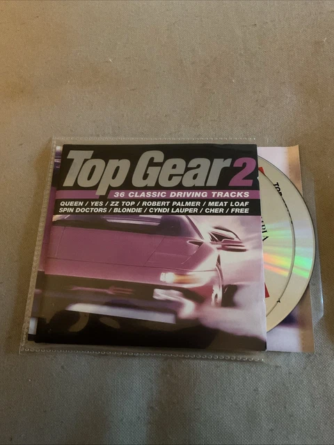 TOP GEAR 2 - Driving Anthems - Original 2 CD Album & Inserts Only £2.00 ...