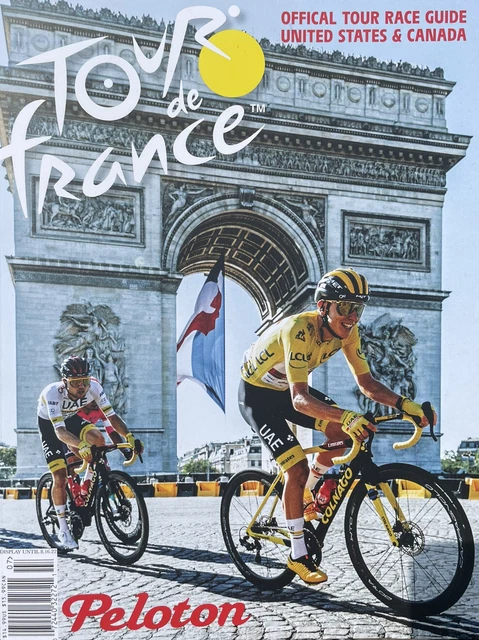 TOUR DE FRANCE 2022 Guide Officiel De Course Usa & Canada Peloton ...