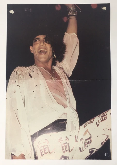 Vintage Ratt Stephen Pearcy 80s Metal Magazine Centerfold Poster