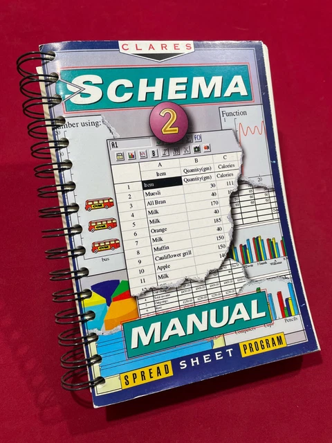 MANUEL D'UTILISATION DU Programme De Feuille De Calcul Clares Schema 2 ...