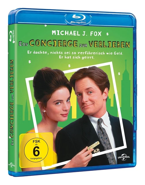 EIN CONCIERGE ZUM Verlieben (1993)[Blu-ray/Neu/OVP] Michael J.Fox, Gabrielle Anw EUR 12,99 ...