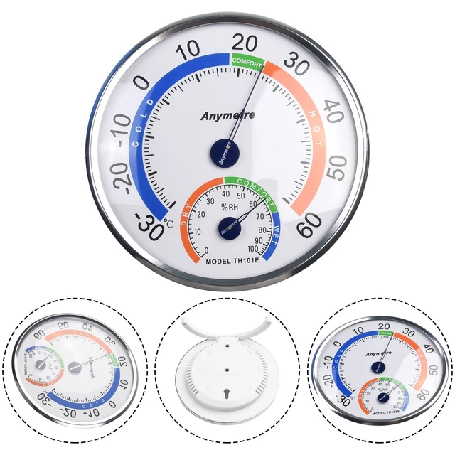 ANALOG TEMPERATURE AND Humidity Meter for Accurate Room Climate Control ...