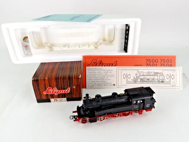 LILIPUT ÖSTERREICH 7502 Dampflok Tenderlok BR 75 1106 DRG, DC, Analog ...