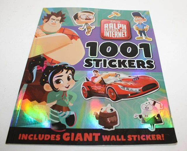 DISNEY RALPH BREAKS the Internet 1001 Stickers Book Paperback 2018 ...