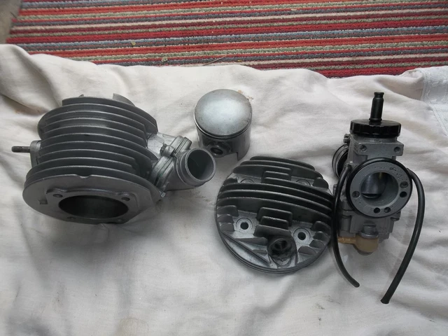 LAMBRETTA AF RAYSPEED 225 Ts1 Cylinder Kit With 34Mm Amal Power Jet Mk2 ...