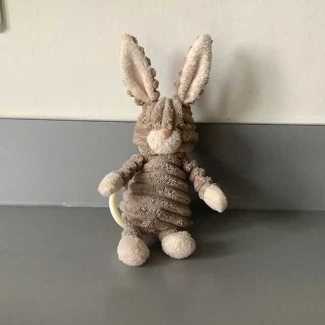 JELLYCAT CORDY ROY Baby Bunny Rabbit Vibrating Buggy Toy Soft Plush ...