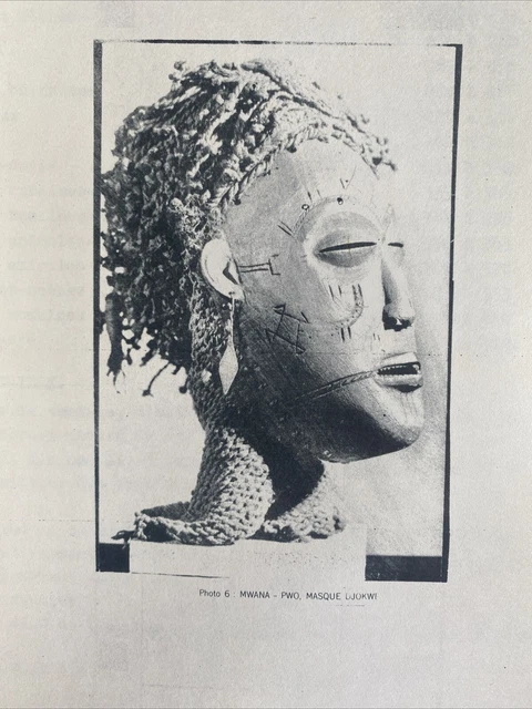 CHOKWE COMPLEXE LOVO Raymaekers et van Moorsel Dessins rupestres Bas ...