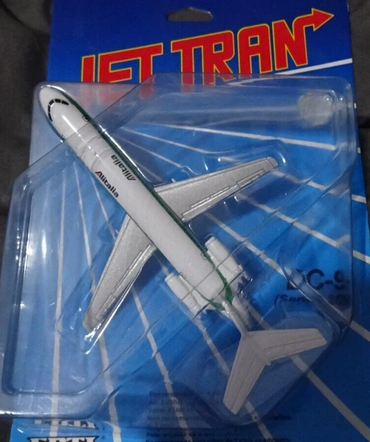ERTL JET TRAN 1:370 SCALE MCDONNELL DOUGLAS DC-9 'AIitalia' #2383 ...