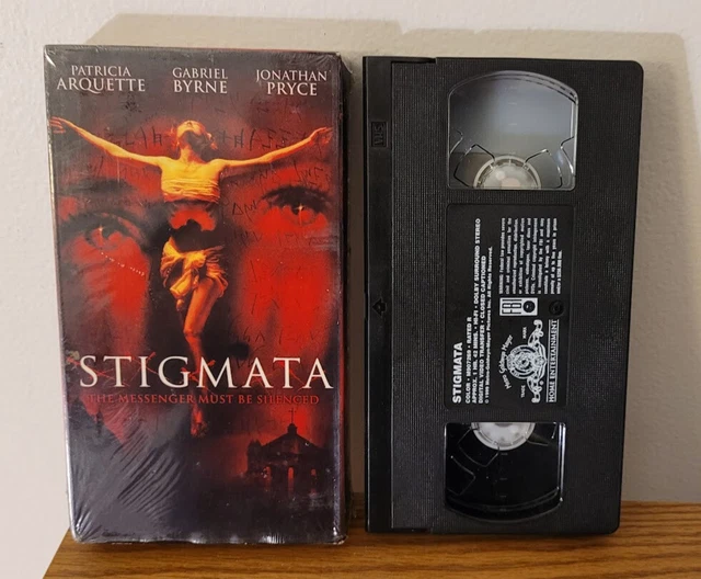STIGMATA VHS PATRICIA Arquette, Gabriel Byrne, Jonathan Pryce, Nia Long ...