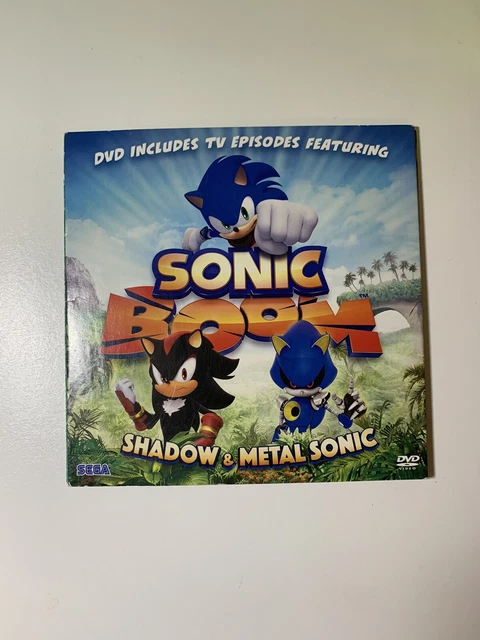 SEGA SONIC THE Hedgehog Sonic Boom DVD Shadow Metal Collectible Movie ...