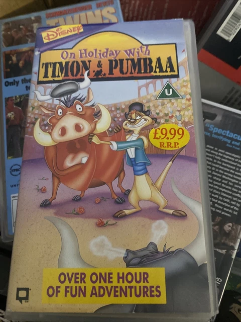 DISNEY ON HOLIDAY With Timon & Pumbaa Vhs £5.00 - PicClick UK