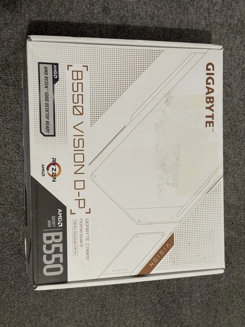 GIGABYTE B550 VISION D AMD Motherboard £104.72 - PicClick UK