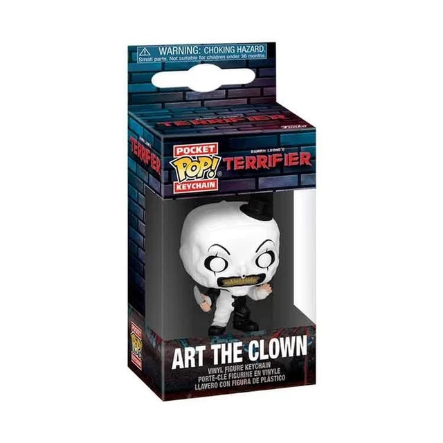 FUNKO POP! Pocket Keychain Terrifier Art the Clown Vinyl Figure!!! NEW ...