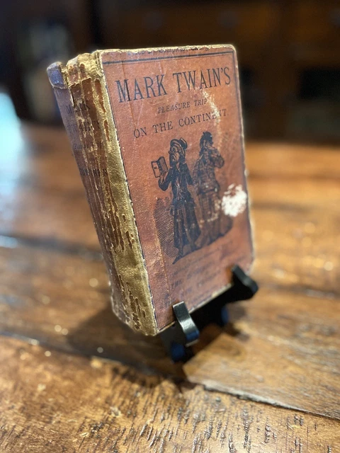 1870 MARK TWAIN'S Pleasure Trip on the Continent Innocents Abroad ...