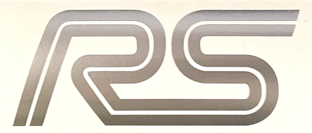 2X FORD RS Stickers Decals Rallye Sport Focus Escort Fiesta Sierra ...