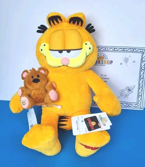 BUILD A BEAR Garfield & Pooky Pookie Wristie Plush Nickelodeon BNWT £48 ...