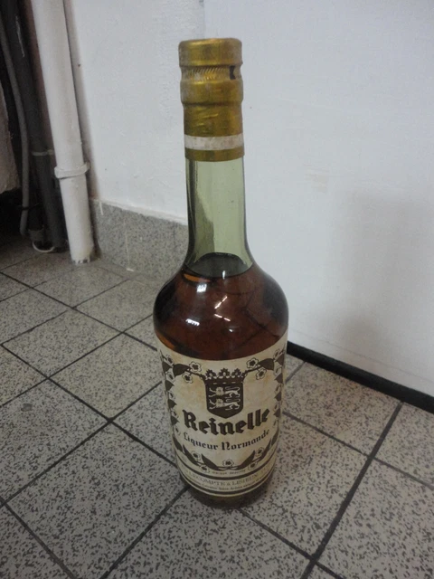 ANCIENNE BOUTEILLE D alcool " reinelle liqueur normande " 70 cl - NEUF ...