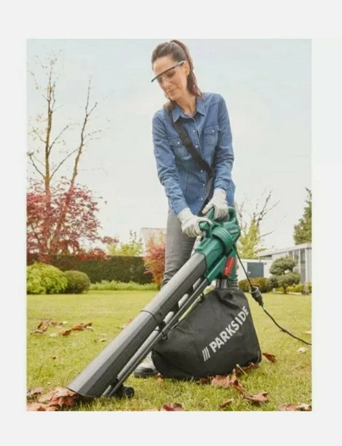 PARKSIDE® 3 IN 1 Elektro Laubsauger und Laubbläser 2600 W 34 l Fangsack Neu Ovp £73.66 - PicClick UK