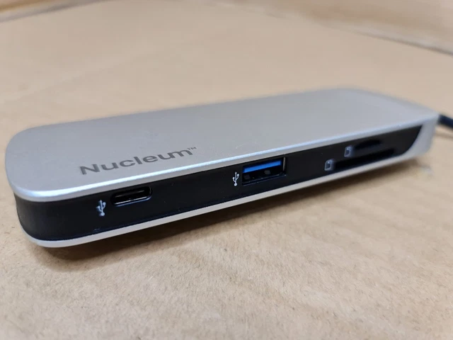 KINGSTON C-HUBC1-SR-EN NUCLEUM USB C Hub, Type-C Adapter Connect USB 3. ...