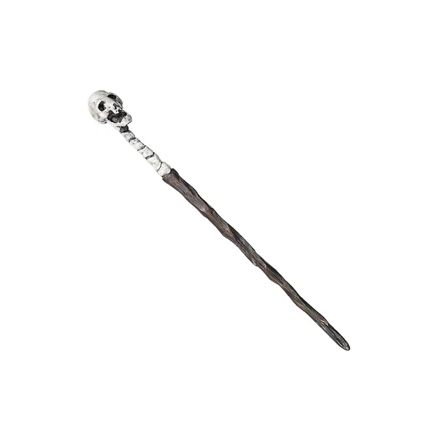 HARRY POTTER DEATH Eater Skull Character Wand Noble Collection NEW ...