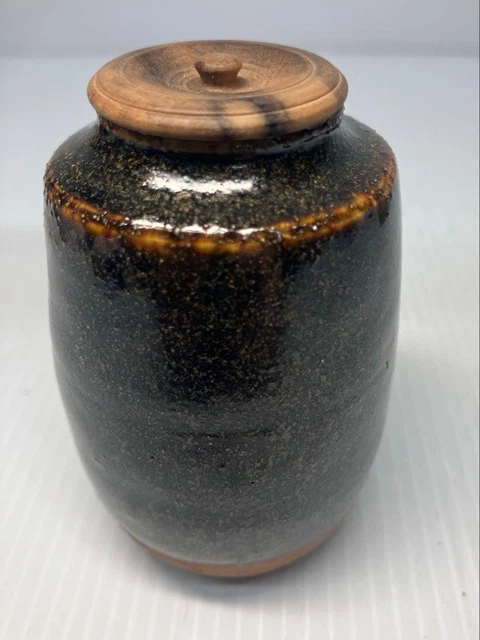 JAPANESE TEA CEREMONY Tea Caddy Countyer Vintage Seto Item $312.22 ...
