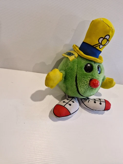 VINTAGE ROGER HARGREAVES 1980 MR. MEN Mr Funny Plush Soft Toy Tracked ...