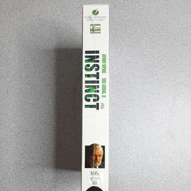 INSTINCT VHS 1999 Anthony Hopkins Cuba Gooding Jr NEW Factory Sealed ...