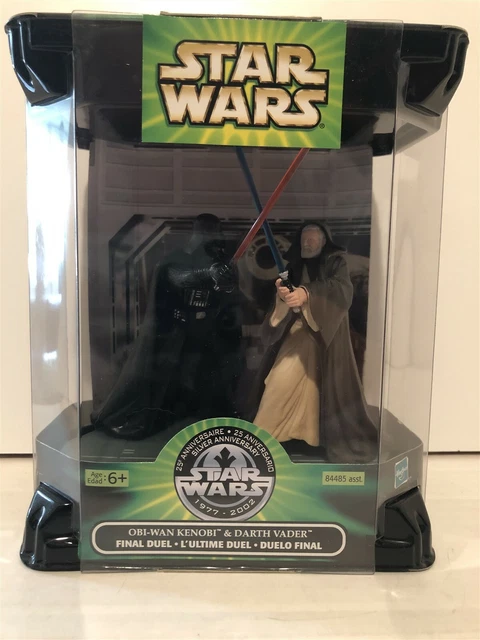 STAR WARS CANADIAN tri-logo Vader & Obi-Wan FINAL DUEL action figure ...