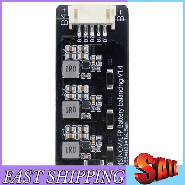 BATTERY EQUALIZER BOARD Inductive Version Li-ion Battery Balancer (4S ...