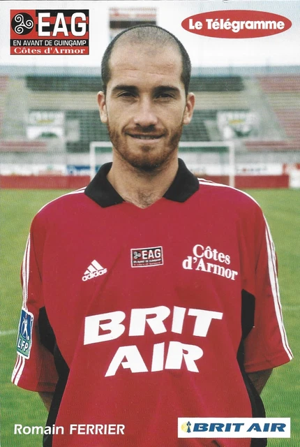 FOOTBALL CARTE Romain Ferrier En Avant Guingamp EUR 3,99 - PicClick FR