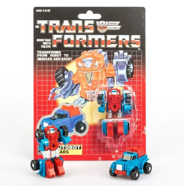 FIGURINE ARTICULÉE TRANSFORMERS G1 Autobot Mini Bot Gears jouet neuve ...