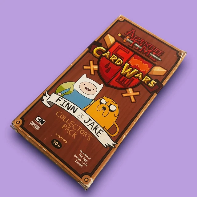 ADVENTURE TIME CARD Wars Finn vs Jake Collectors Pack Cartoon Network ...