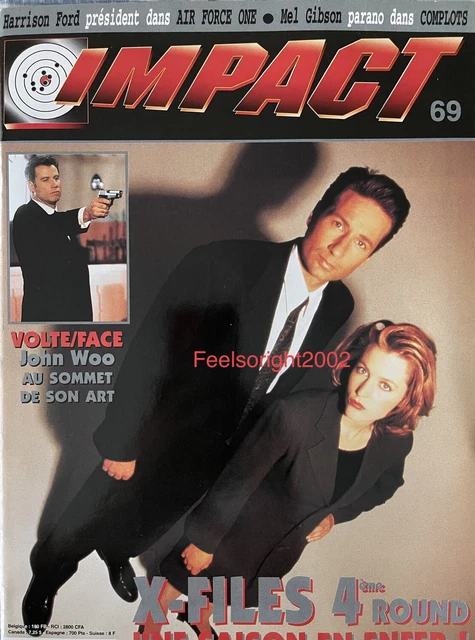 IMPACT X-FILES MAGAZINE n°69 Anderson Duchovny Chris Carter Millennium ...