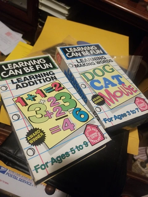 LEARNING CAN BE Fun-Learning Making Words-Ages 3-7(VHS 1992)TESTED-RARE ...