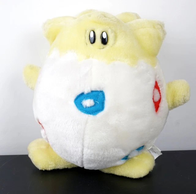 VINTAGE 90S POKEMON Togepi Plush 10 Official Nintendo Play By Play Toy ...