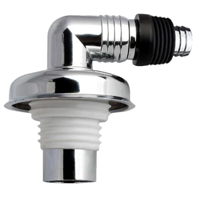 WASHER MACHINE PIPE Coupler PVC Floor Drain Backflow Preventer with ...