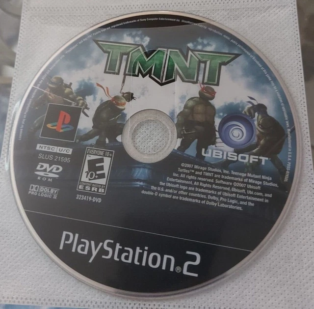 TEENAGE MUTANT NINJA Turtles TMNT - PS2 Disc Only $5.82 - PicClick