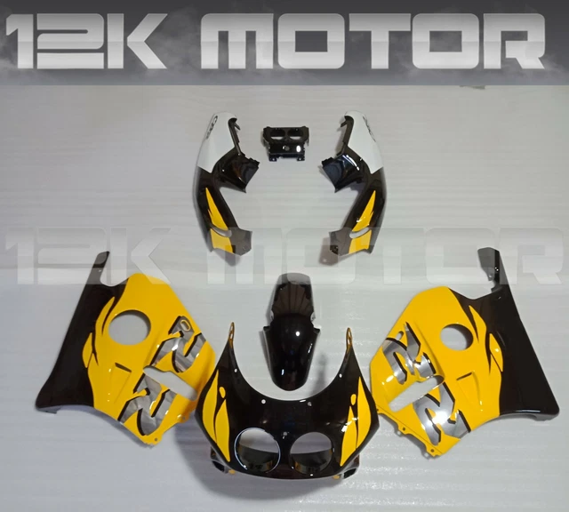 BLACK YELLOW MC 22 FAIRING KIT FOR CBR250RR CBR 250 MC22 1990 - 1999 ...