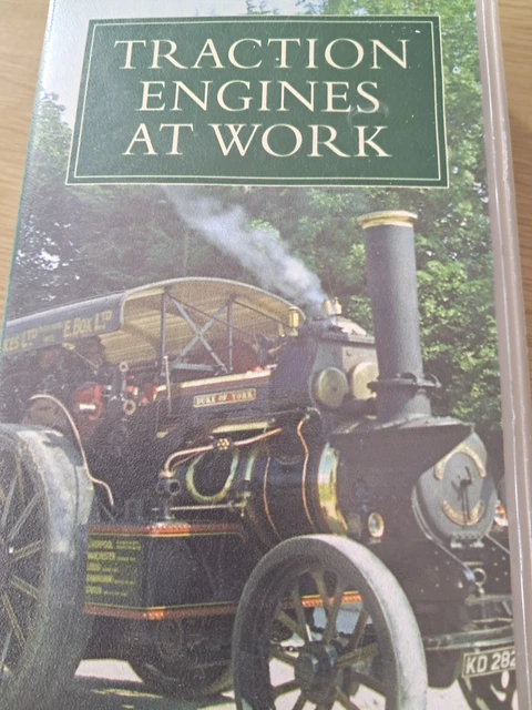 TRACTION ENGINES AT Work VHS Cassette Tape IN VERY GOOD CONDITION, SEE ...