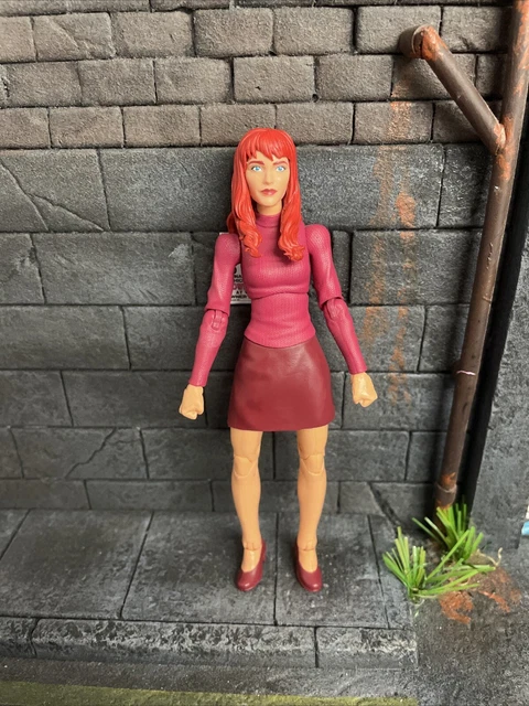 MARVEL LEGENDS MARY Jane Moira MacTaggert (Kitbash) 6” Action Figure £ ...