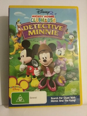 MICKEY MOUSE CLUBHOUSE: DETECTIVE MINNIE : R4 PAL DVD $12.98 - PicClick AU