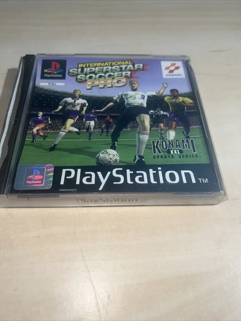 ISS PRO INTERNATIONAL Superstar Soccer PS1 PlayStation 1 Complete PAL ...