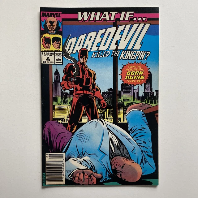 WHAT IF 2 Daredevil Killed the KINGPIN Marvel Newsstand Greg Capullo VF ...