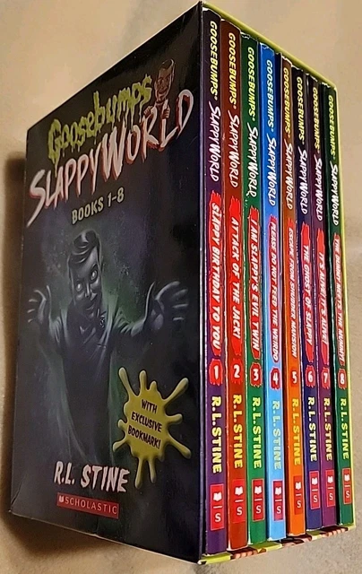GOOSEBUMPS SLAPPYWORLD 8-BOOK Boxed Set: Books 1-8 R. L. Stine w ...