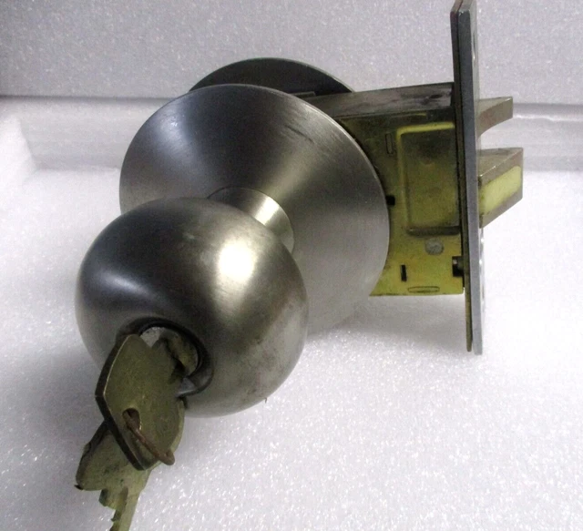 SARGENT 76 LEFT Hand Commercial Compact Mortise Door Knob Lock Set ...